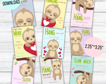 Printable Panda Valentines Day Cards, Classroom Kids Valentines Day ...