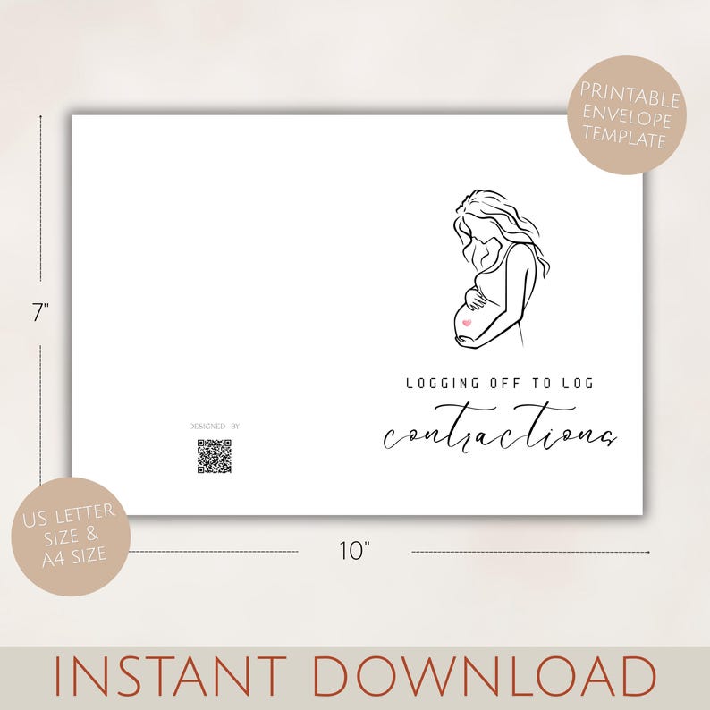 Printable Maternity Leave Card for Coworker - Funny & Thoughtful ...