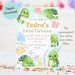 Printable Cute Sea Turtle Birthday Party Invitation - Etsy