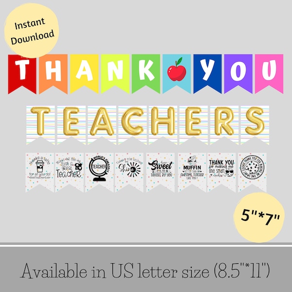 Teacher Banner - Etsy