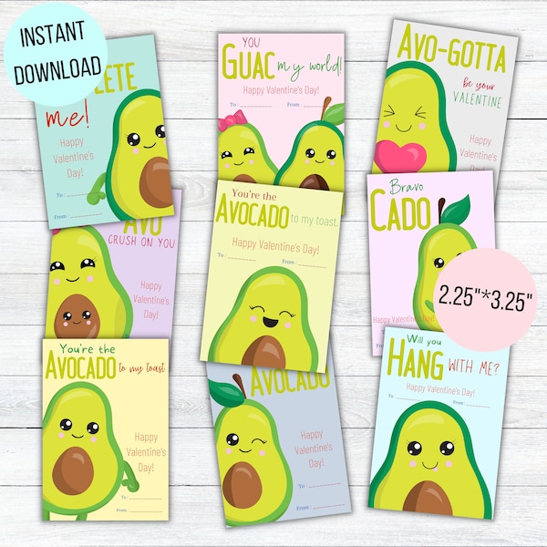 Kawaii Valentines - Etsy