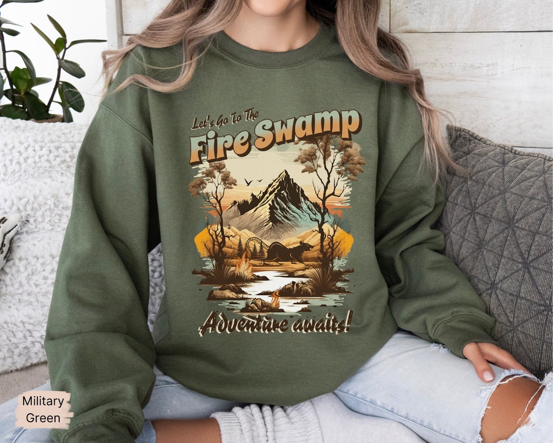 Princess Bride Fire Swamp Sweatshirt Cliffs of Insanity - Etsy