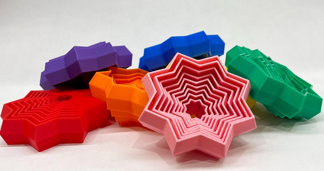 Star Fidget Toy Stress Relief, Fun, Portable Fidget Star Gift for Kids ...