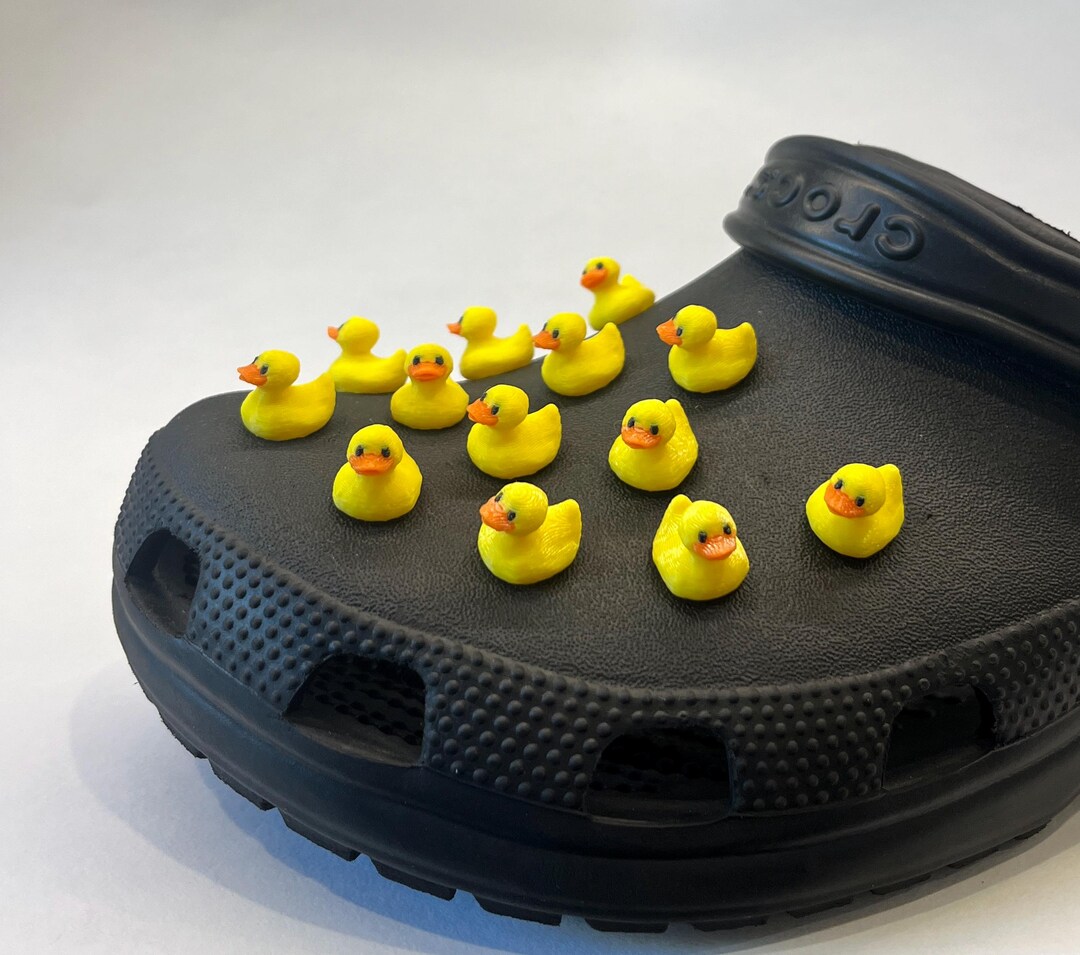 6 Duck Croc Charms Cute Shoe Accessories Gift for Her Gift for Him Gift ...