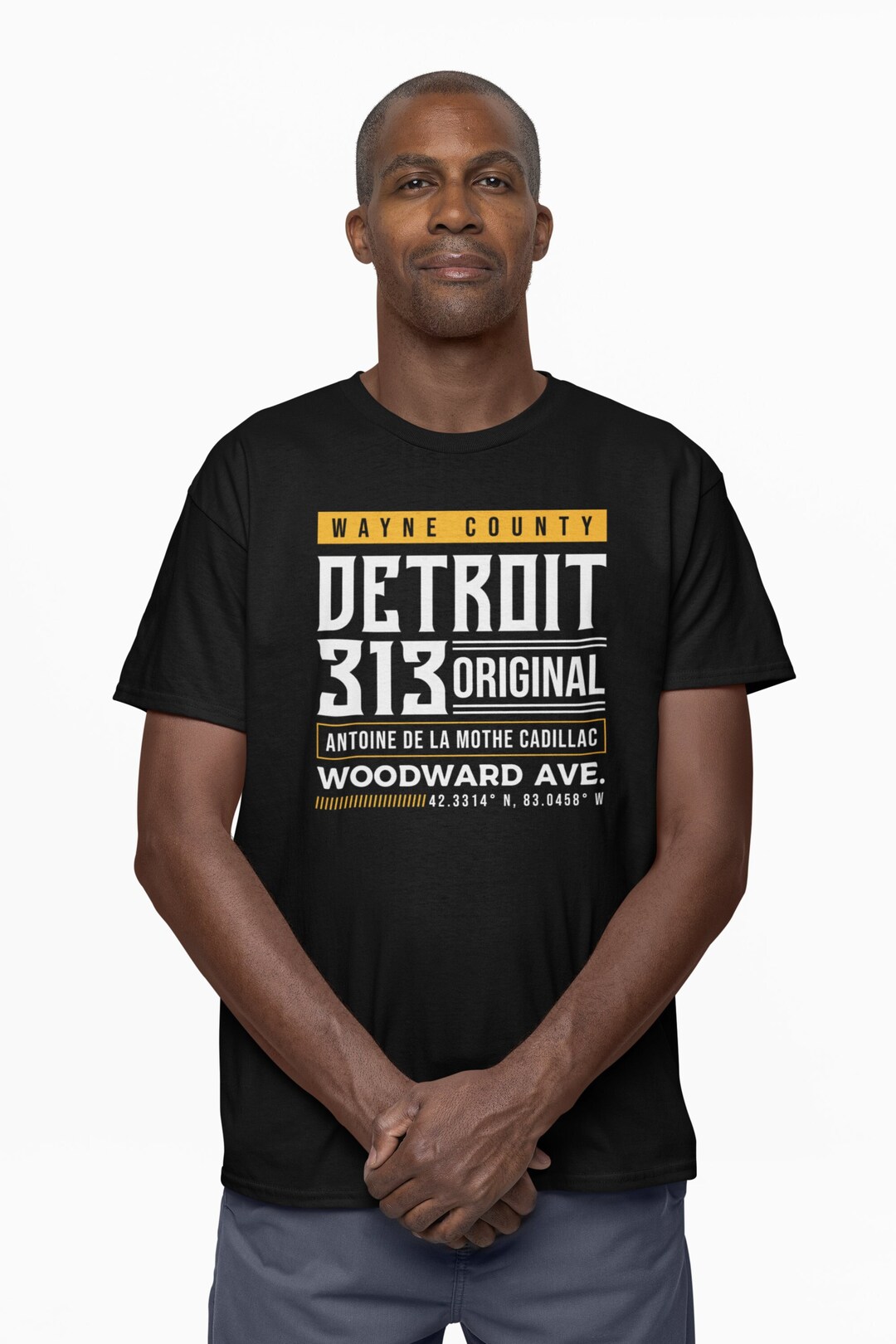 Detroit, 313, Michigan, What up Doe, Woodward, Unisex Black T-shirt - Etsy