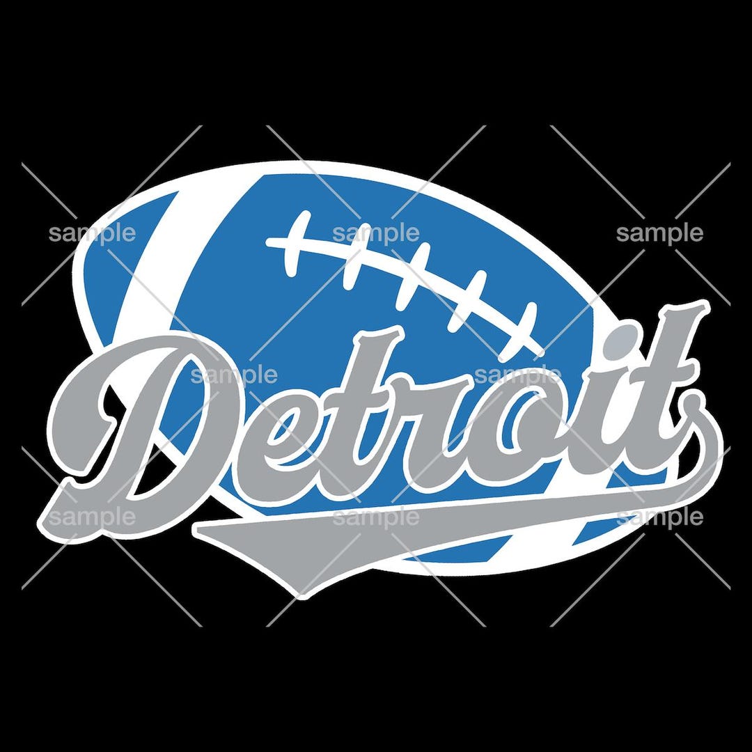 Lions PNG, Football, Detroit, 313, Game Day - Etsy Canada