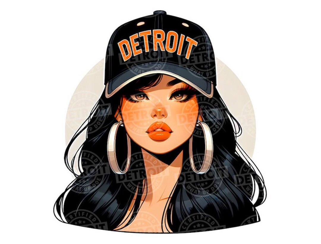 Detroit PNG, Detroit Girl, Detroit Babe, Detroit Clip Art, 313, Detroit ...