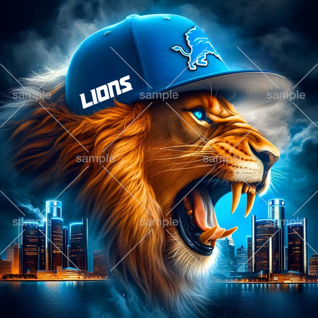 Lions PNG, Detroit, Football, Detroit Fist, Game Day, 313, All Grit ...