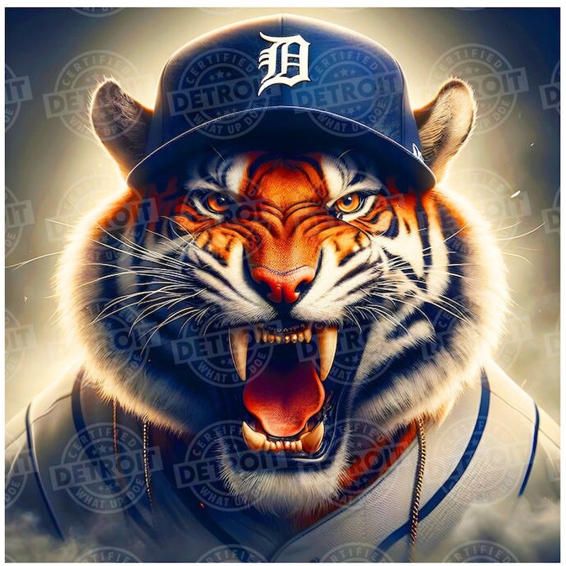 Detroit Tigers Svg - Etsy
