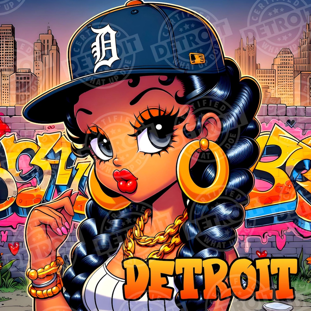 Detroit PNG, Detroit Girl, Detroit Babe, Black Girl, 313, Detroit Diva ...