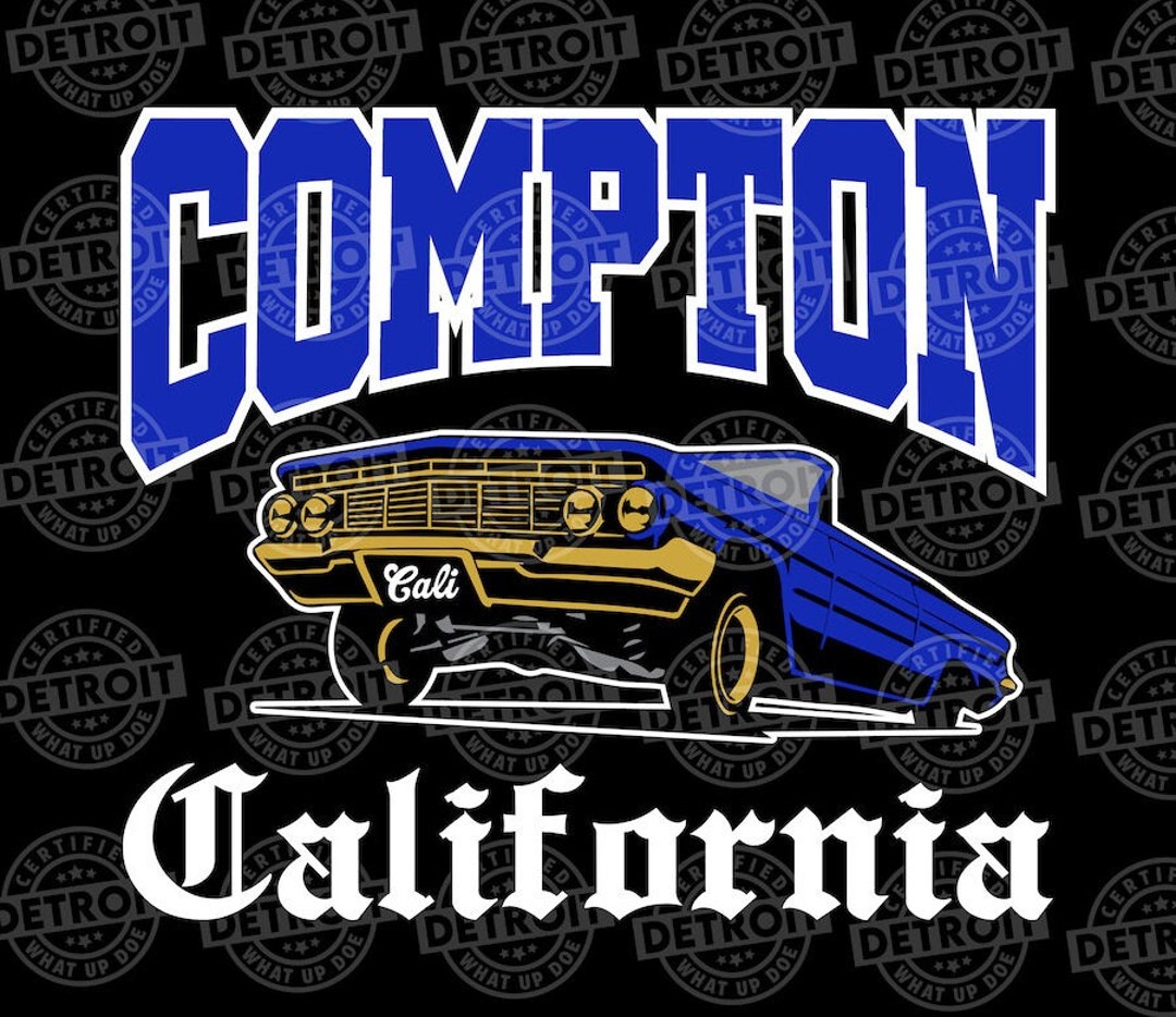 Compton PNG, California, Crip, Compton Clip Art - Etsy
