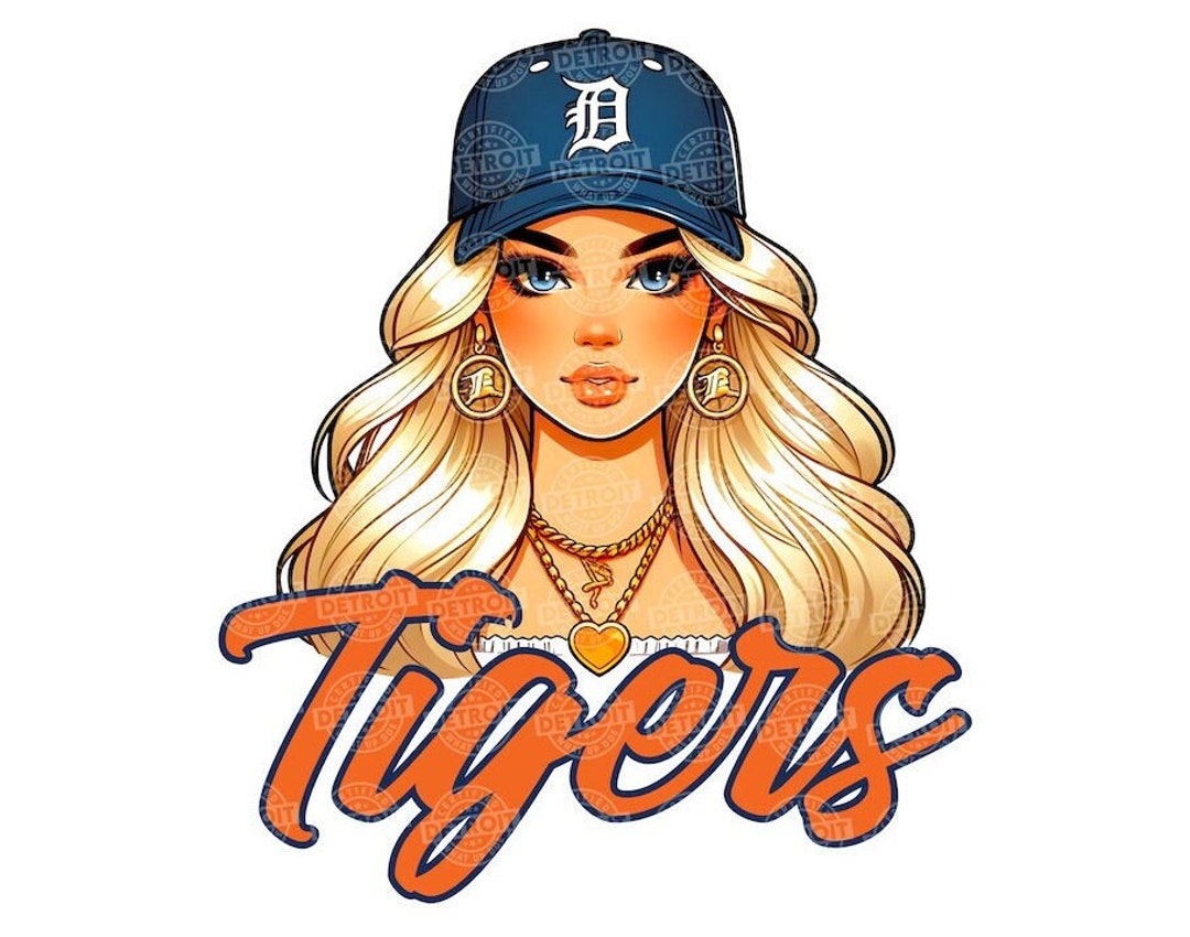 Detroit PNG, Tigers Girl, Detroit Girl, Detroit Babe, Baseball Girl, 313, What up Doe, Detroit ...