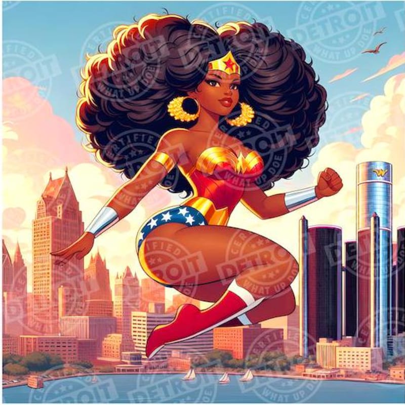Wonderwoman Art Etsy
