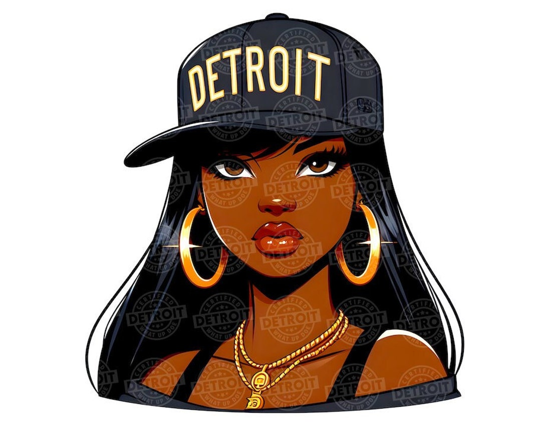 Detroit PNG, Detroit Girl, Detroit Diva, Detroit Babe, 313, Detroit ...