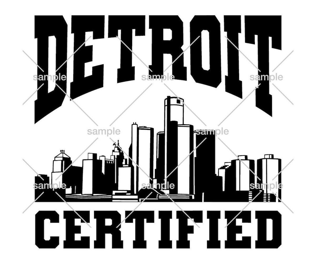 Detroit PNG, Detroit Certified, 313, What up Doe, Detroit Skyline ...