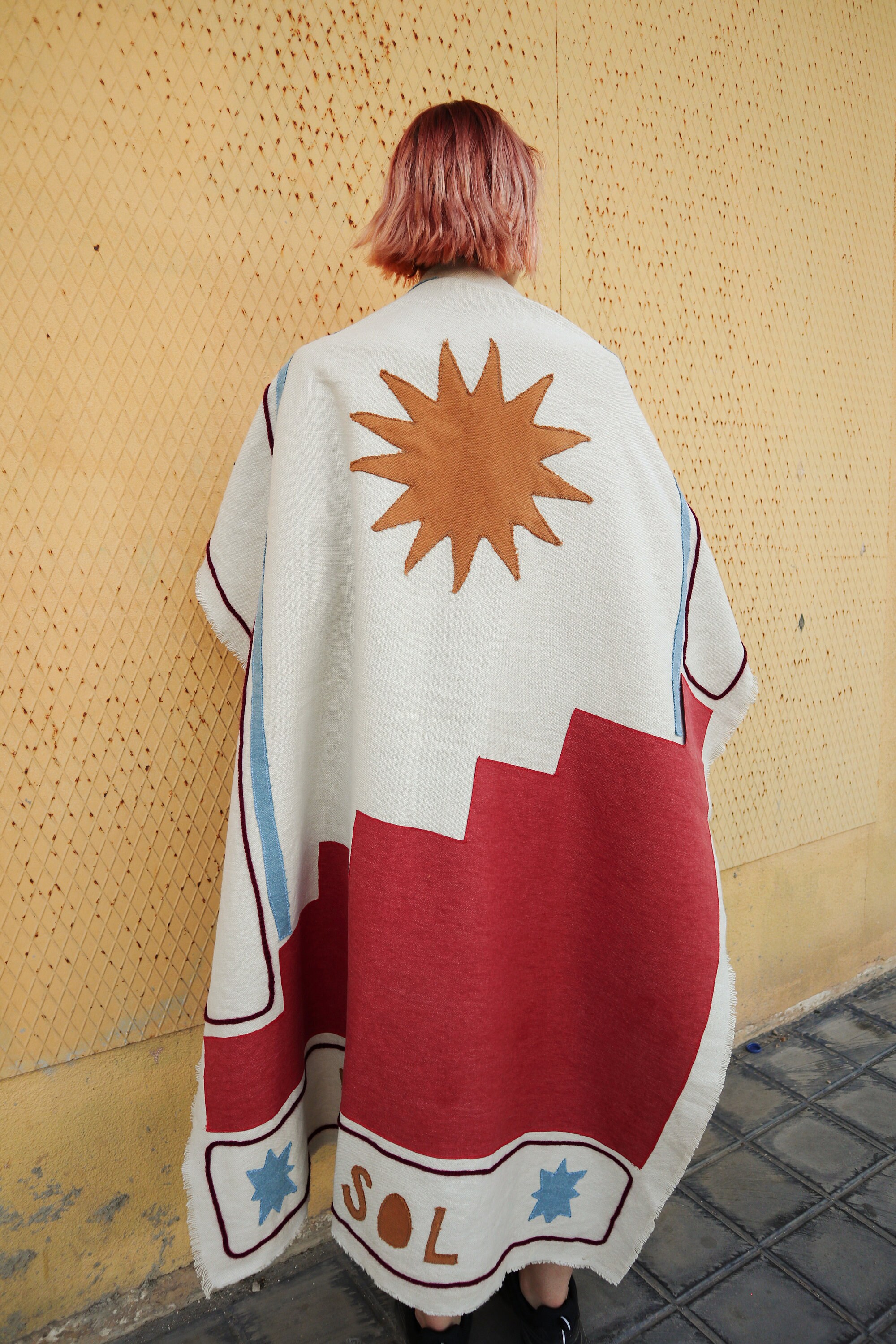 Sun Linen Tapestry Wall Hanging the Sun Home Decor Hanging - Etsy