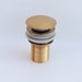 Push up Button, Pop up Drain, Brass Water Trap, Sink Push up Button ...