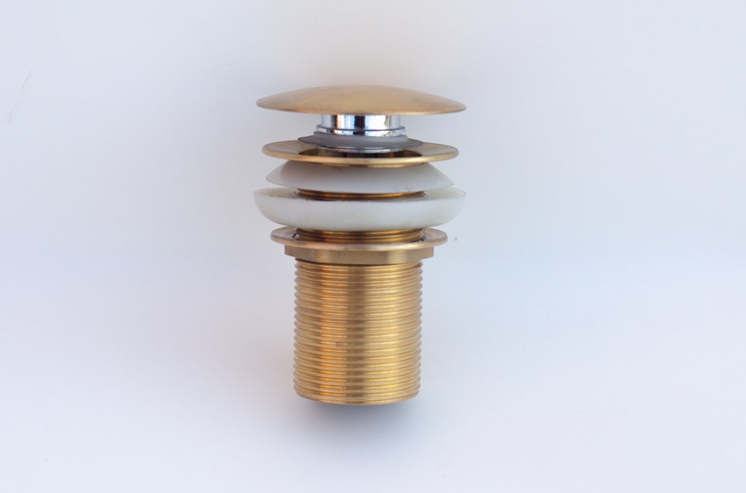 Push up Button, Pop up Drain, Brass Water Trap, Sink Push up Button ...