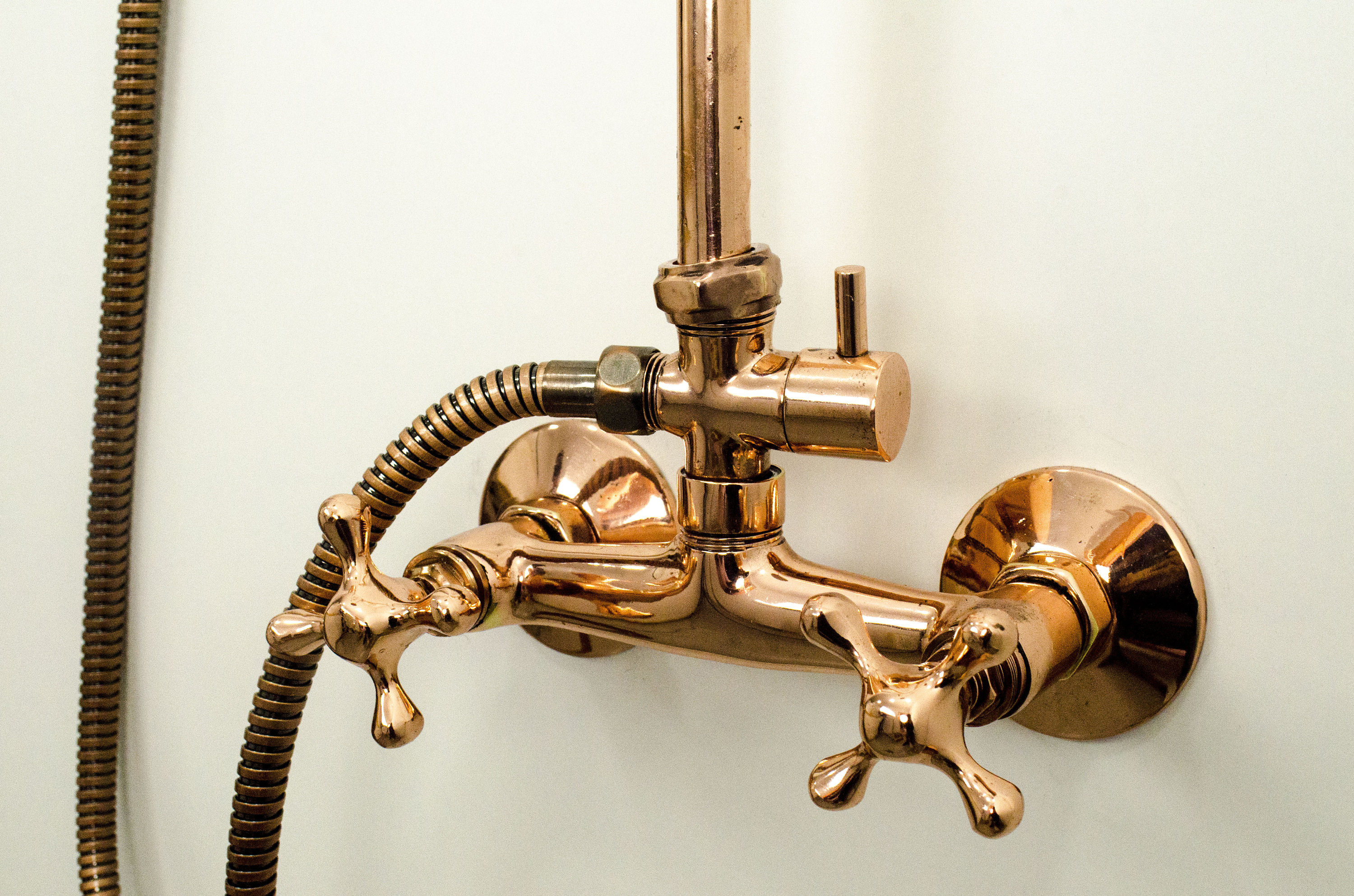 Copper Shower System, Copper Shower Sets With Hand Sprayer, Copper ...