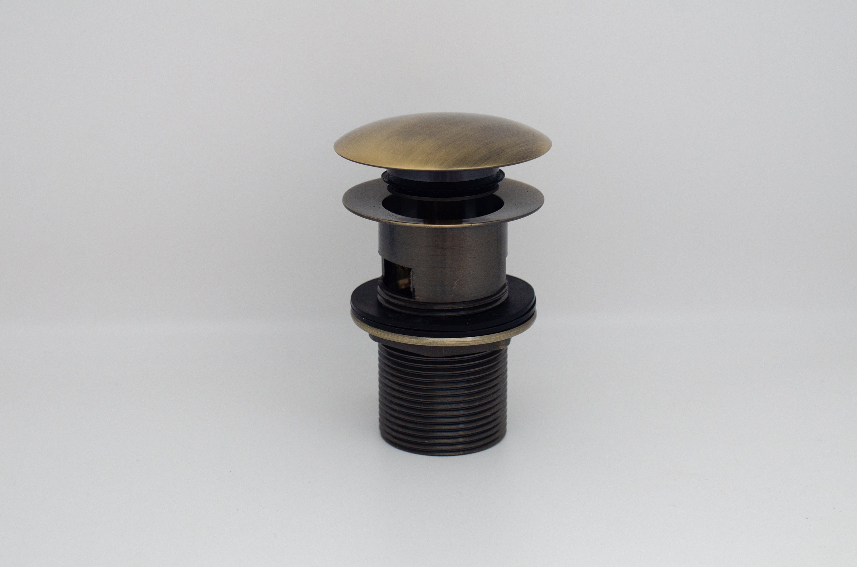 Bronze Push up Button Drain, Pop up Drain, Brass Water Trap, Kitchen ...