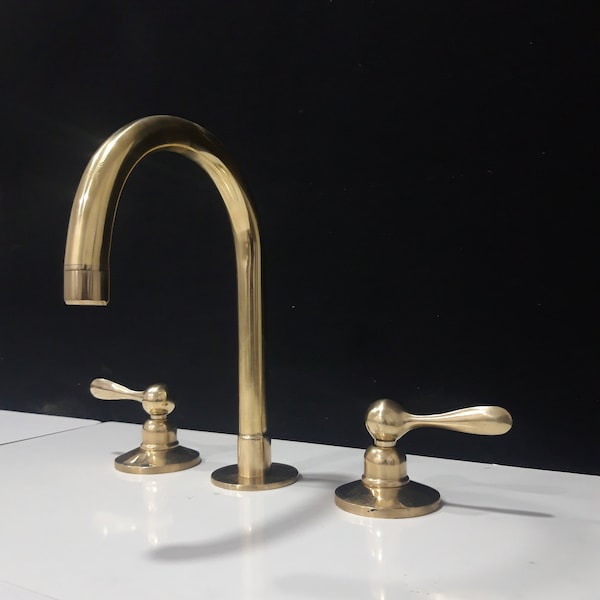 Antique Bathroom Faucet 3 Hole - Etsy