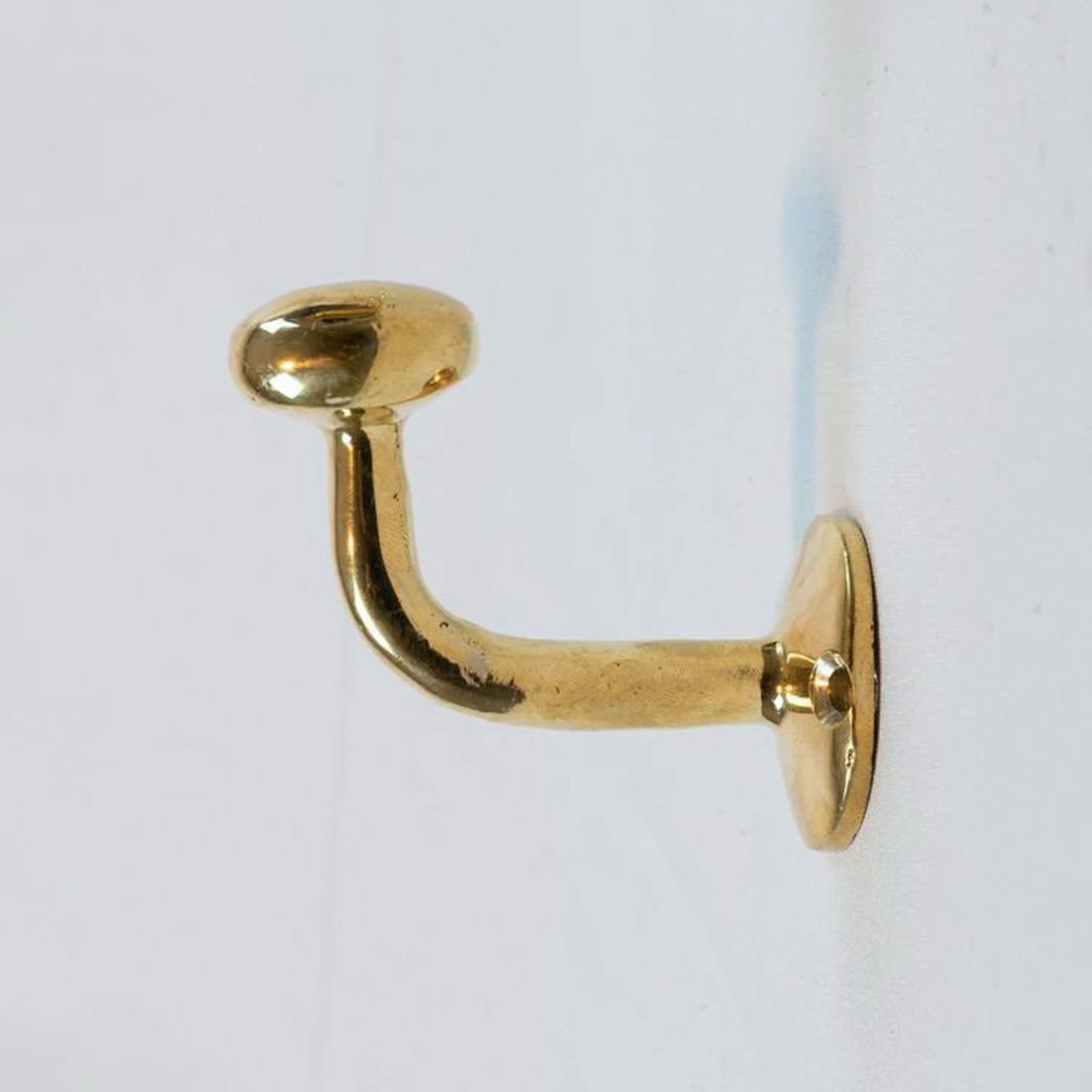 Unlacquered Brass Decorative Hook Unique Brass Wall Hooks Boho Wall ...