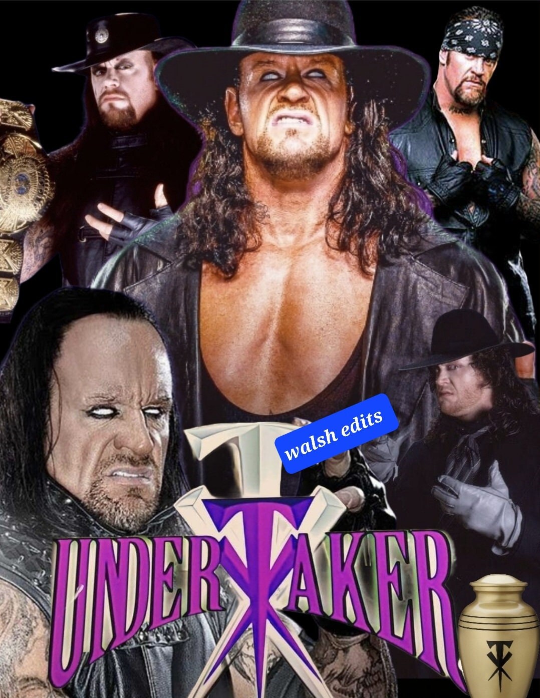 WWE Undertaker Custom Photo - Etsy
