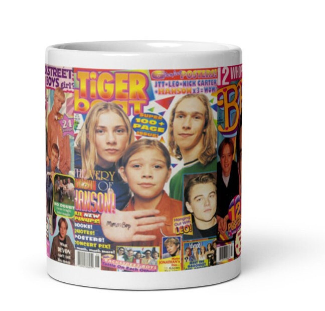 90s Girly Nostalgia Retro BOP Teen Beat Mug Millennial Girl Magazine ...