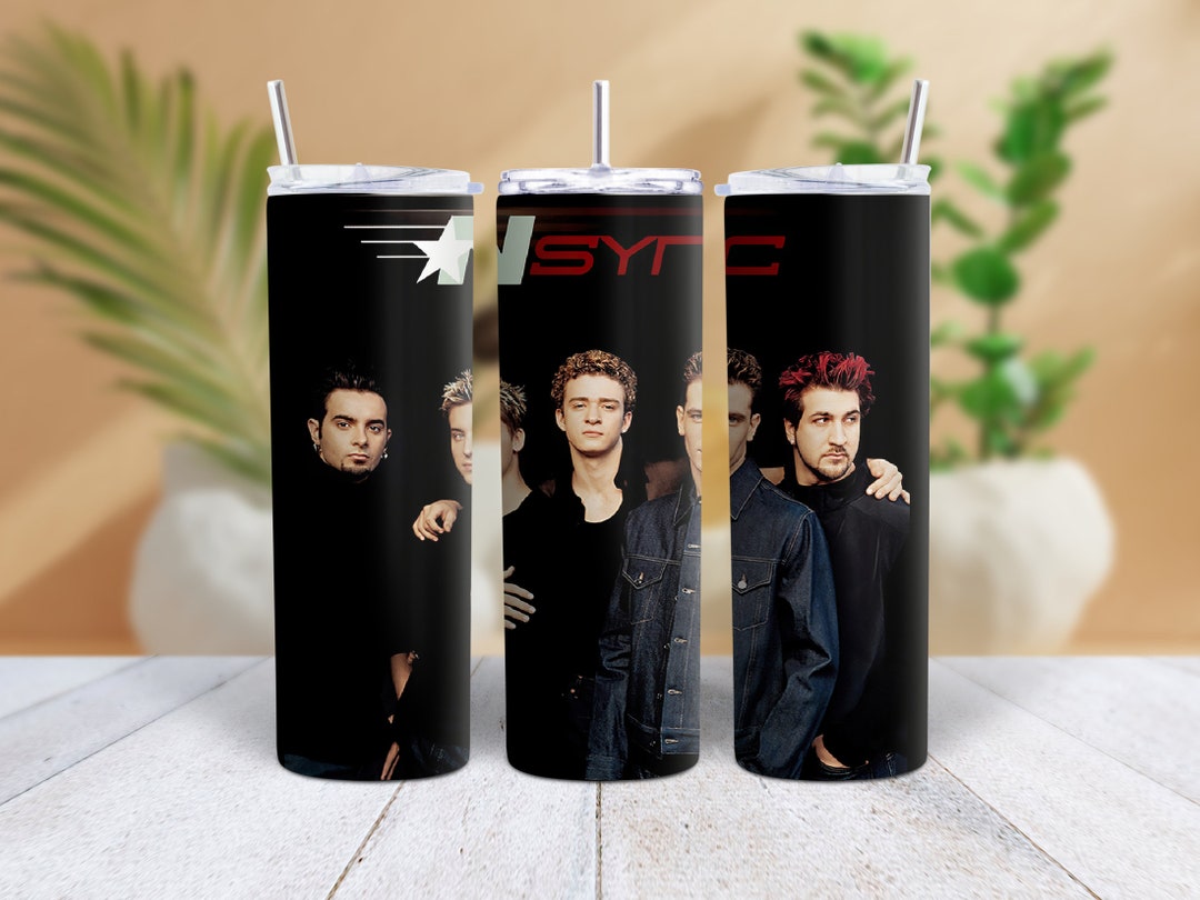 90s Music Boy Band Bye Bye Bye Nostalgic 20 Oz Tumbler Travel Cup ...