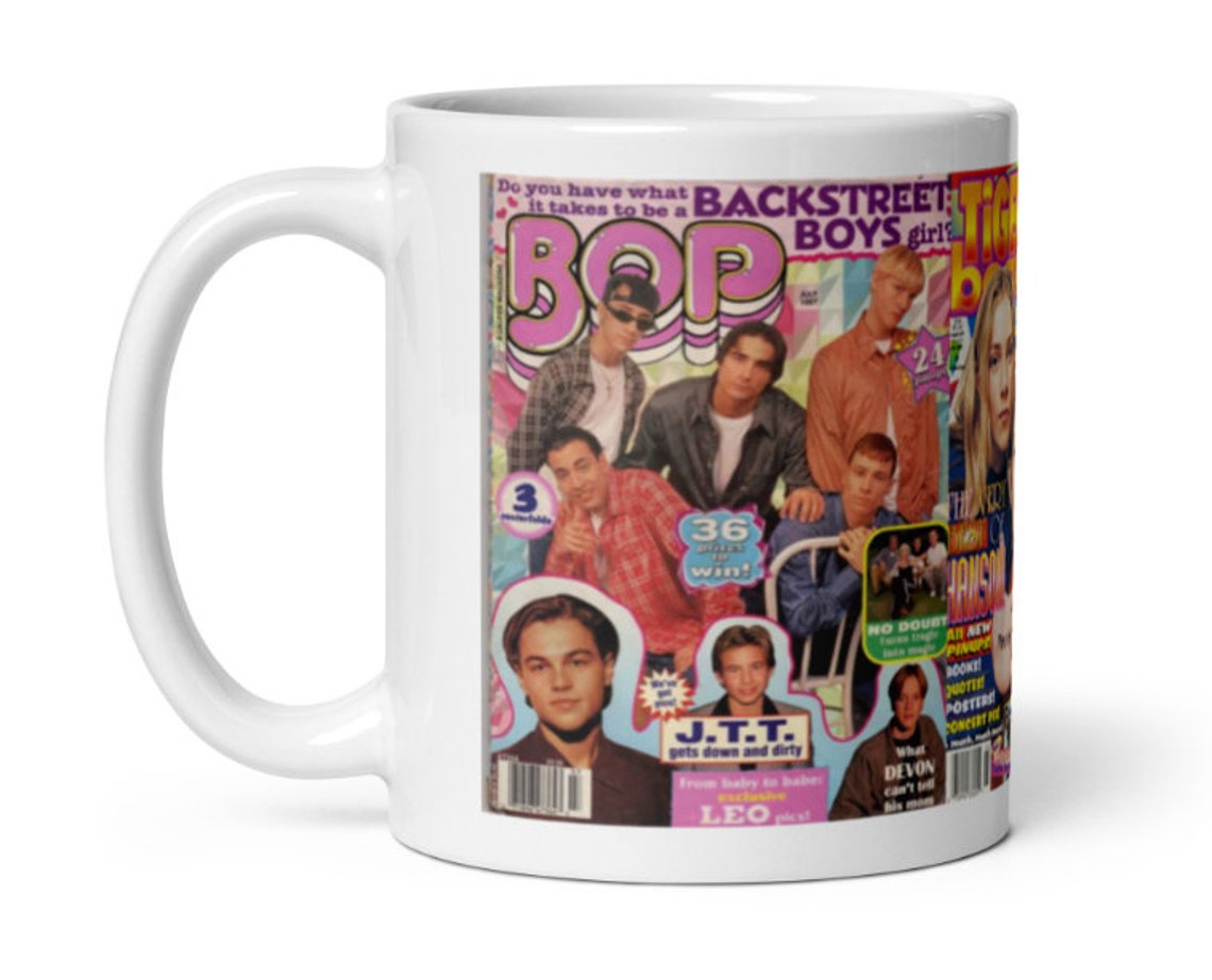 90s Girly Nostalgia Retro BOP Teen Beat Mug Millennial Girl - Etsy