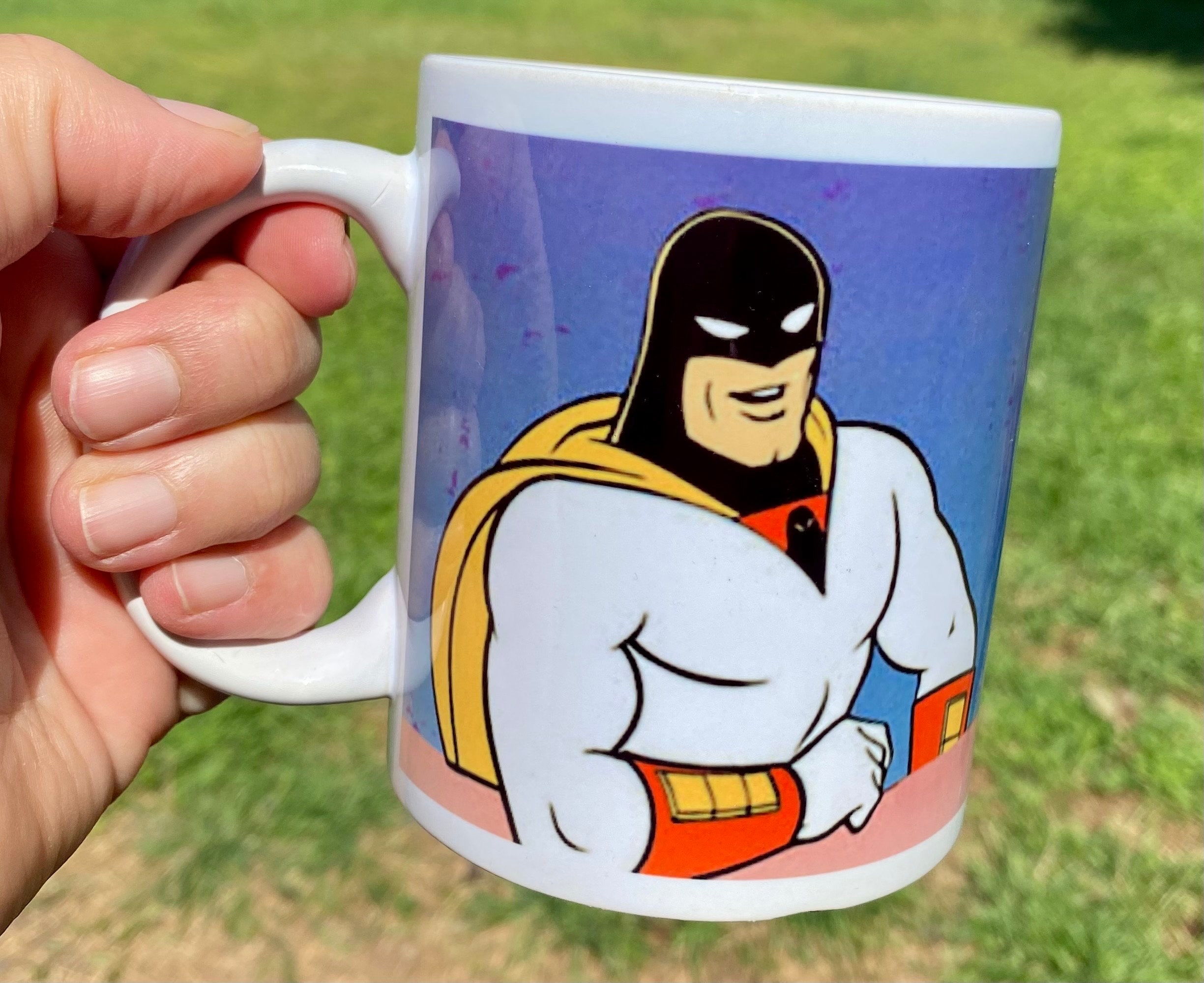 90s Space Ghost Cartoon Mug Millennial Nostalgia Cup Coast to - Etsy