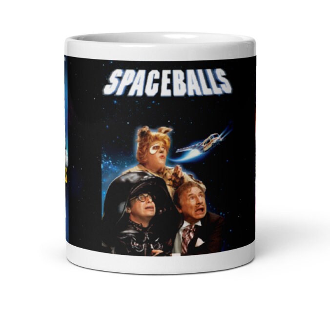 1987 Spaceballs the Movie Space Balls Classic 80s Nostalgic Coffee Mug ...