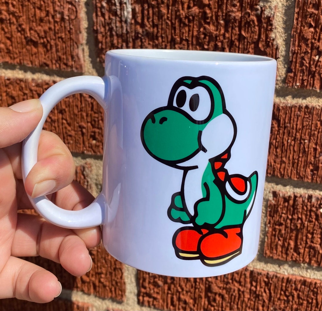 90s Yoshi Mug 80s Gen-x Millennial Yoshi Egg Video Game Gamer - Etsy