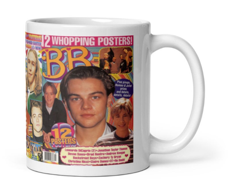 90s Girly Nostalgia Retro BOP Teen Beat Mug Millennial Girl - Etsy