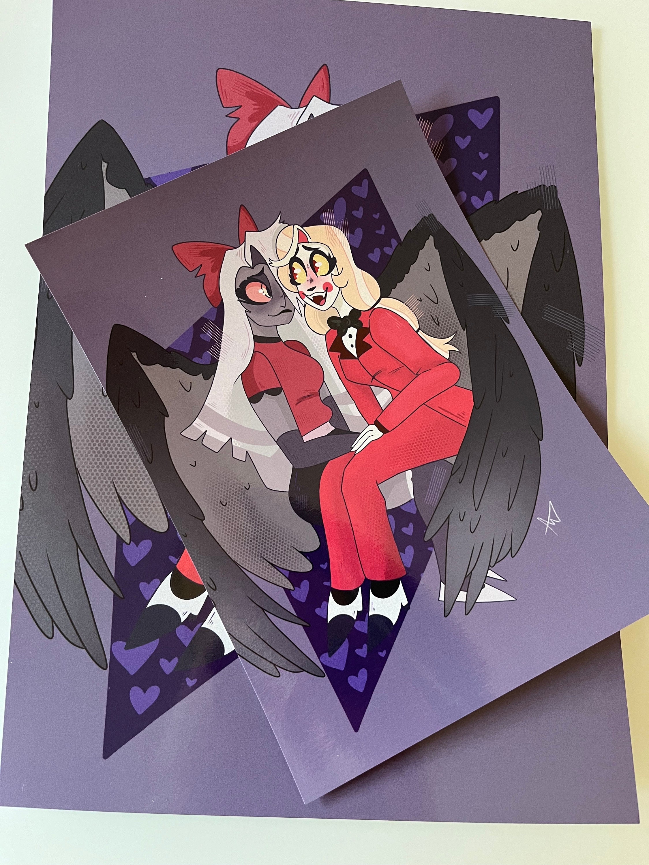Chaggie Fanart Hazbin Hotel - Etsy