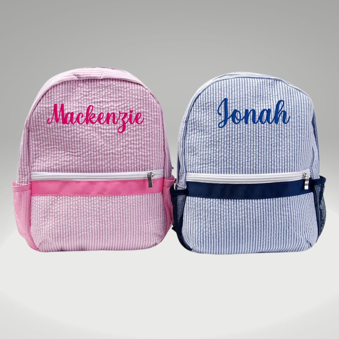 Personalized Kids Backpack; Name or Monogrammed Backpack; Custom School ...