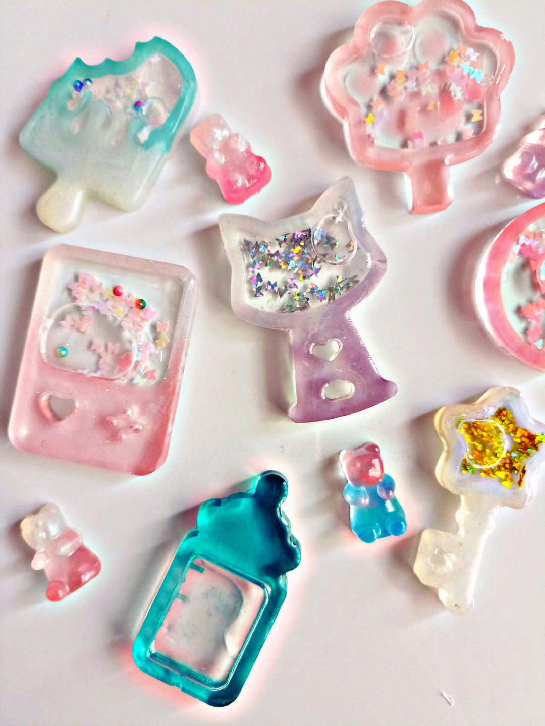 Phone Holder, Phone Grip, Custom Phone Charms, Shaker Grip, Liquid ...