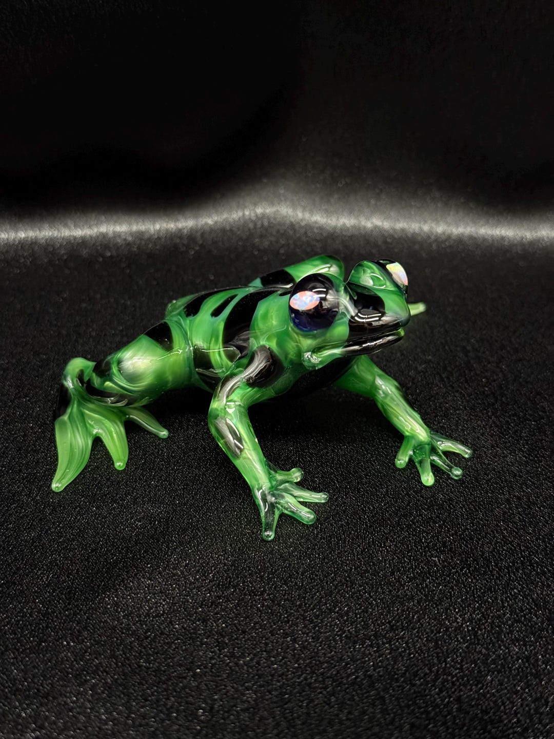 Meanie Greenie Poison Dart Froggy - Etsy