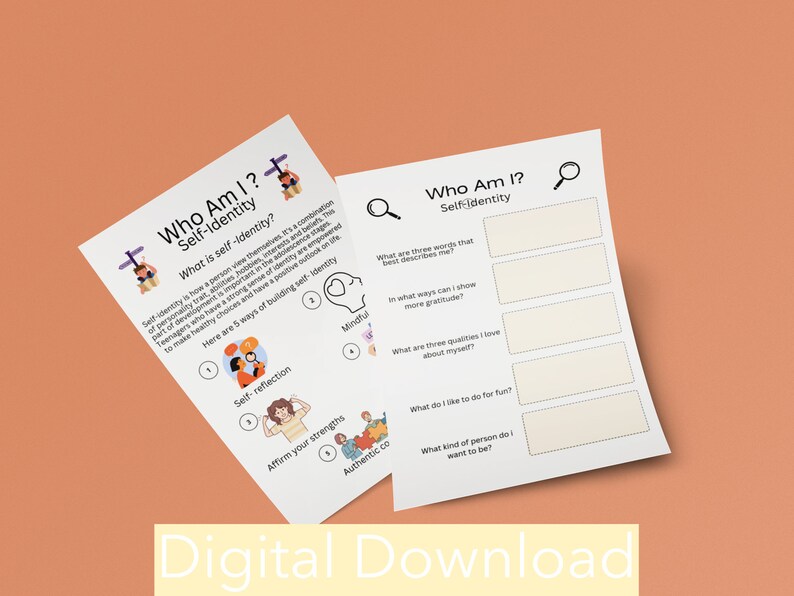 Self-identity,mental Health for Teenagers, Adolescence,self-reflection ...