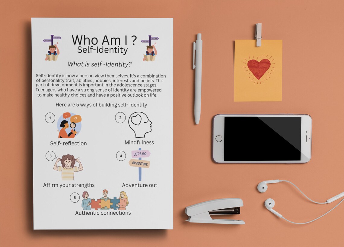Self-identity,mental Health for Teenagers, Adolescence,self-reflection ...