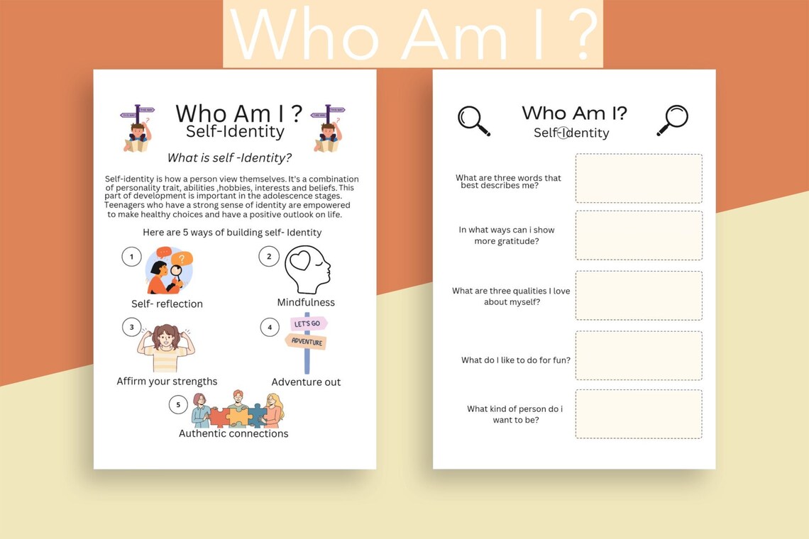 Self-identity,mental Health for Teenagers, Adolescence,self-reflection ...