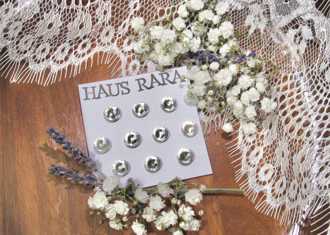 Classic Crystal Bridal Veil Weights | Diamond-like Silver Design ...
