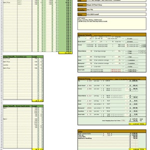 Tile & Materials Takeoff and Estimate - Etsy