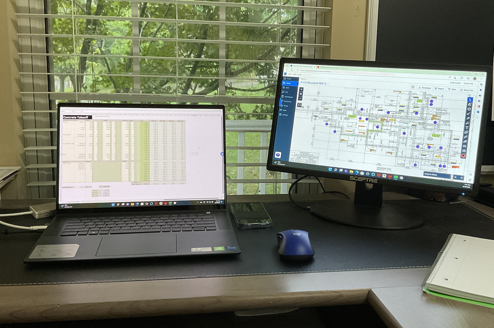 Concrete Takeoff | Concrete Estimating Spreadsheet (excel) - Etsy