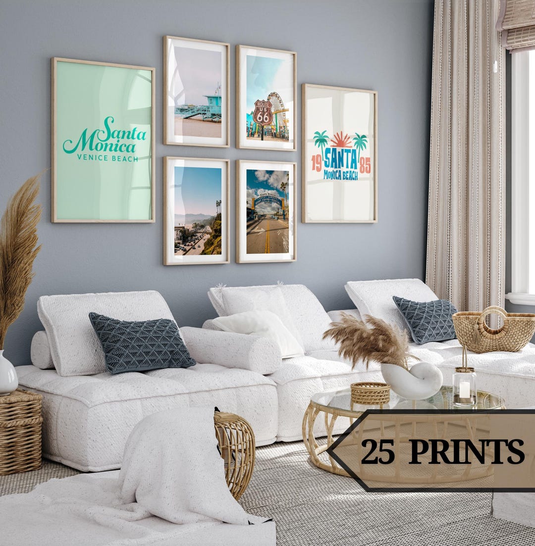 St Monica Print Digital Download,st Monica Poster,st Monica Art Print ...