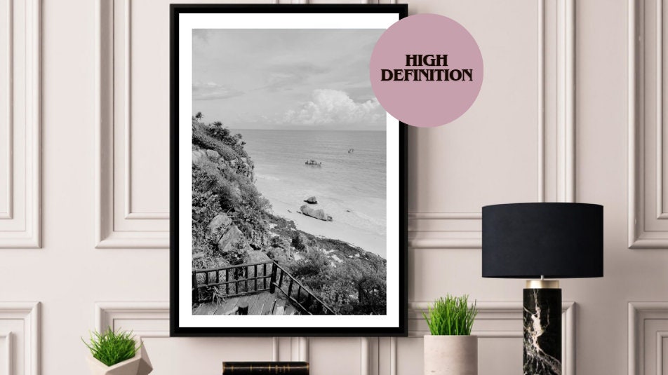 Tulum Set of 6 Prints for Decorating a Modern Home,tulum Art,tulum ...