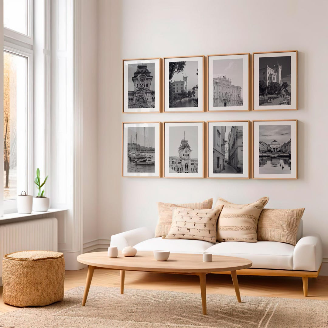 Trieste Poster Set of 8,trieste Wall Art,trieste Print,trieste ...