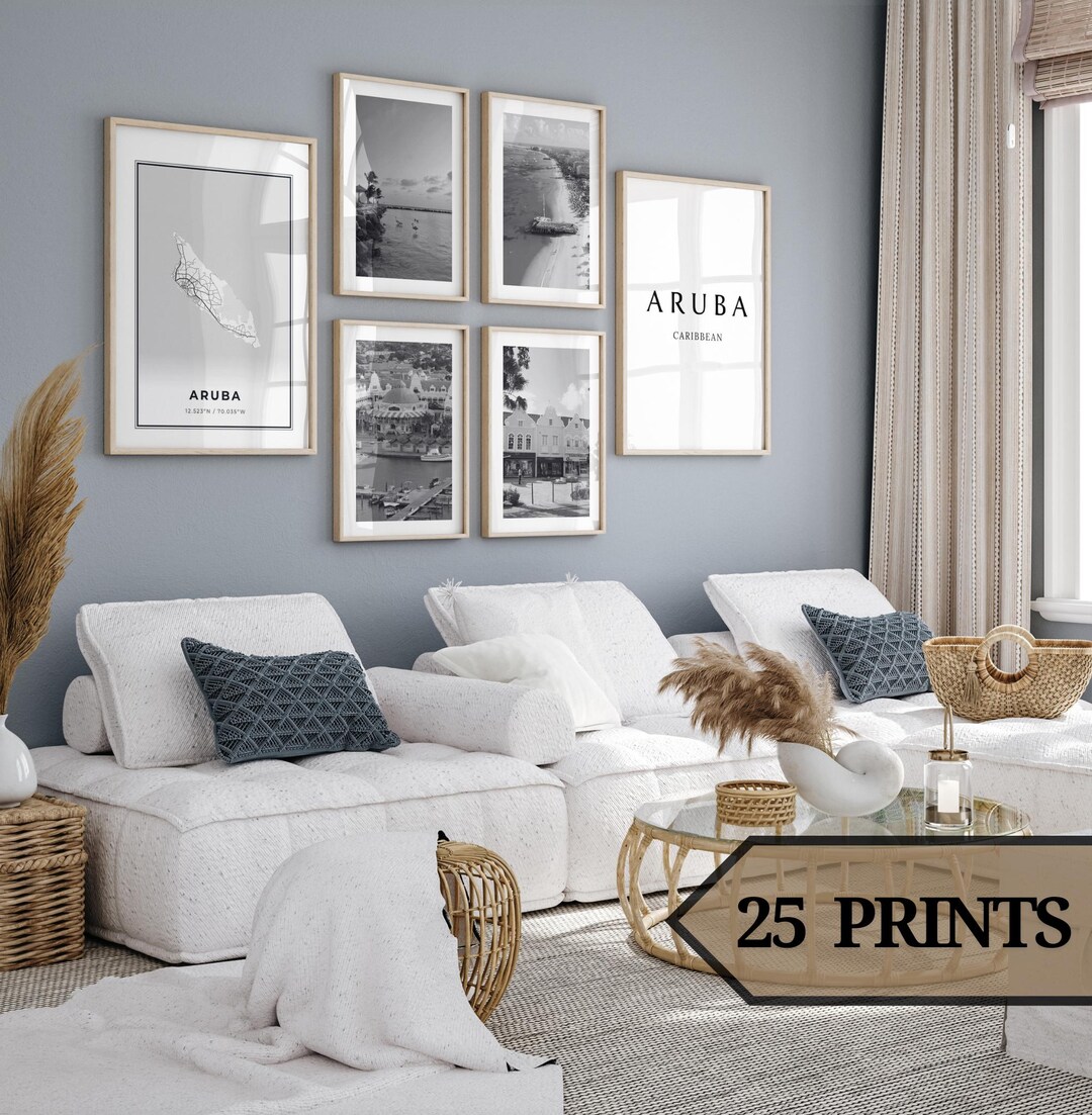 Aruba Prints Set of 25,aruba Wall Art,aruba Poster,aruba Photography ...