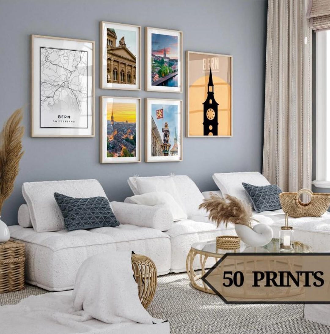 Bern Poster, Bern Print,bern Photo,bern Map,set of 50 - Etsy