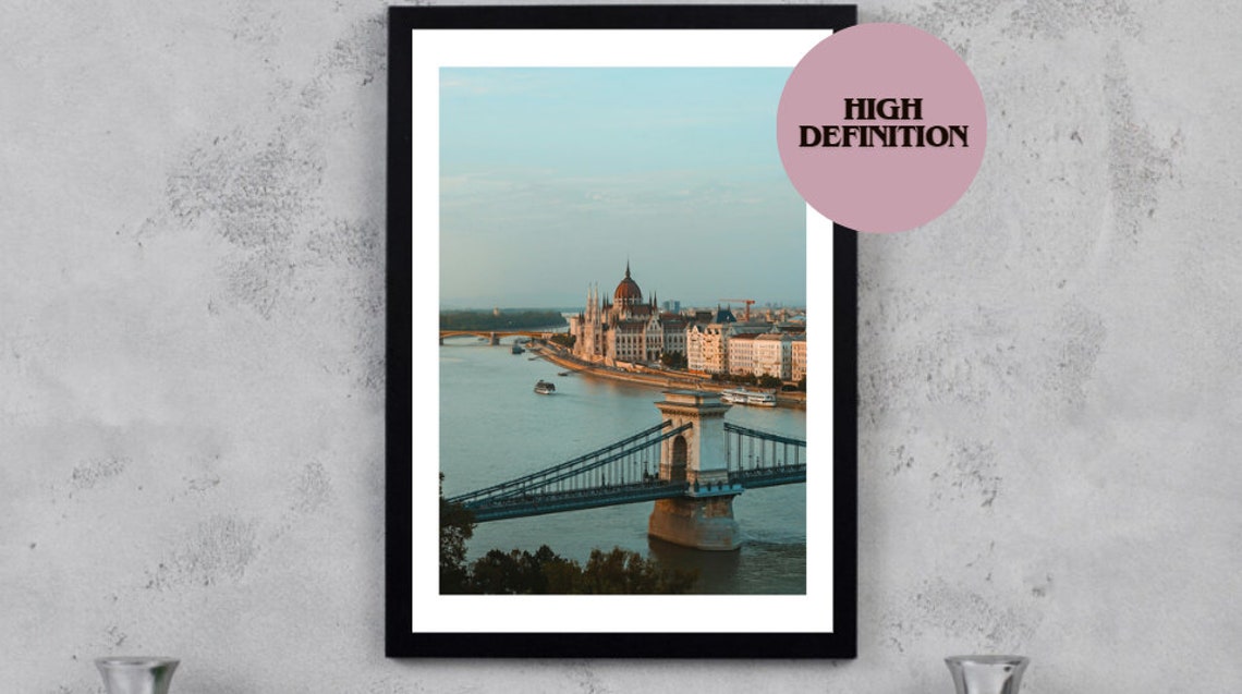 Budapest Wall Art Set,budapest Poster,budapest Print,budapest Art ...